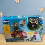 VTech Get Growing Tractor & Mower Ride-On Baby and Toddler Toys ...