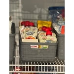 Curver Jute Large Grey Plastic Storage Basket - Walmart.com