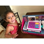 Barbie Play Checkout Set: Cash Register with Sounds, Pretend Money ...