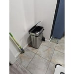 simplehuman Smart Trash Can 58L/15.3G, Rectangular, Sensor with Voice ...