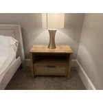 Novogratz Shay 1-Drawer Nightstand, Natural with Faux Rattan - Walmart.com