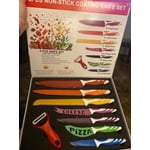 Chopmate Color Stainless Steel Anti-Bacterial Non-Stick Ceramic Coated ...