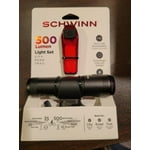 Schwinn USB Rechargeable Light Set, 500 Lumens, Black - Walmart.com