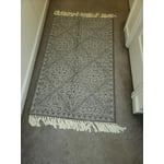 Better Homes & Gardens Blue Persian Non-Skid Indoor 30" x 46" Accent ...