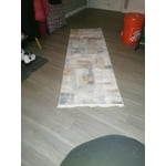 Mainstays Neutral Abstract Washable Indoor Area Rug, Abstract Neutral ...