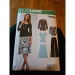 New Look Sewing Pattern 6735 Misses Knit Cardigan, Tops, Pants Clothes ...