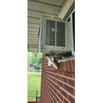 A/C Safe Universal Light-Duty Air Conditioner Support, Window Mounting ...