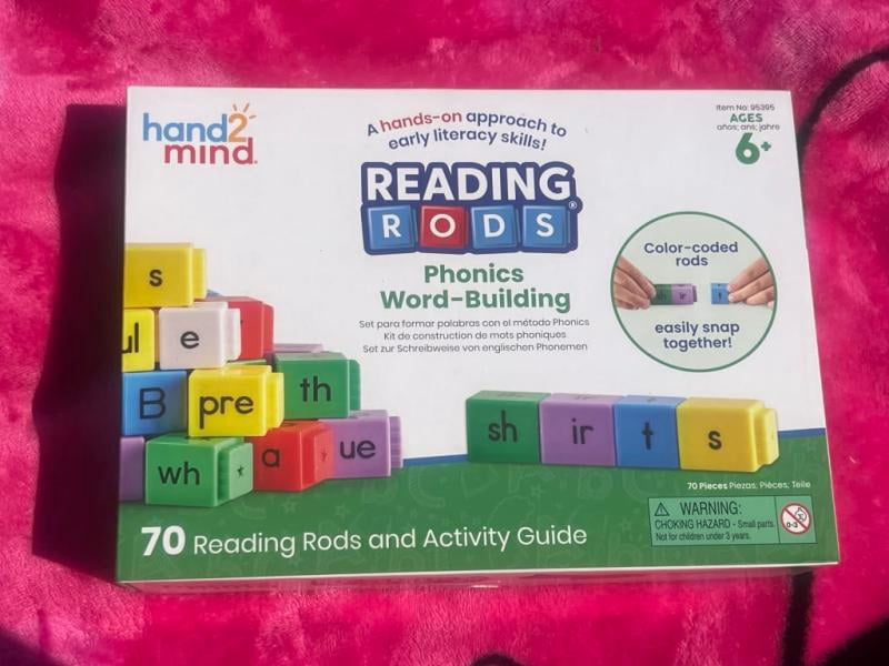 Reading Rods Phonics Hand2mind Reading Rods - Prefixes & Suffixes Word ...