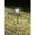 Mainstays 6-Count Solar-Powered Tapered Column Pathway LED Light Set in ...