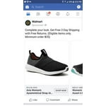 Avia Women?s Asym Strap Athletic Shoe - Walmart.com