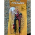 Fiskars Compass and Protractor Set, Durable, Easy Measurements ...