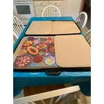 Jigitz Large 1000-Piece Jigsaw Puzzle Board - Family and Adults Easy ...