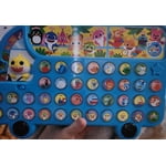 Pinkfong Baby Shark ABC Learning Bus Toy with Singing Music and Lyrics ...