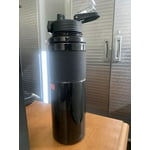 Mainstays 32 fl oz Reusable Tritan Water Bottle with 2 Leakproof Lids ...