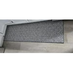 Mainstays Transitional Black Tonal Diamond Indoor Runner Rung 1'8"x5 ...