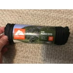 Ozark Trail Paracord Rope 50 Foot 1100 lb Strength Black 14 Strand Core ...