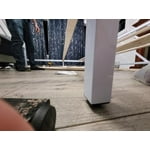 Castle Place Full Size Metal Platform Bed Frame, Modern Geometric Slat ...