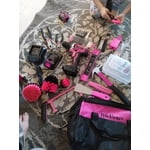 Generic Pink Tool Kit with 20V Cordless Drill(265in-lbs), Pink Drill ...
