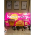 Del Monte Bubble Fruit Gel Peach Strawberry Fruit Cup Snack with ...