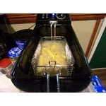 Farberware Deep Electric Basket Fryer, 3-Liter Filter, Stainless Steel ...