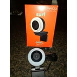 onn. Webcam with Ring Light w/3 LED Levels, Autofocus, Built-in ...