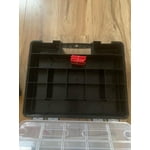 Hyper Tough 2-Pack Organizer, Stackable Plastic with 8 Movable Dividers ...