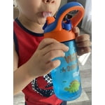 Zak Designs Sonic 17.5oz Kids Water Bottle, Durable, Leak-Proof, Travel ...