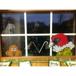 Licensed Grinch Peeker Window Christmas Cling, 11" x 17” - Walmart.com