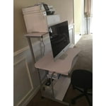 Mobile Computer Tower with Shelf, Multiple Finishes - Walmart.com