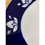 Sofia Home Large Oval Indigo Stoneware Serve Tray by Sofia Vergara ...