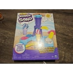 Kinetic Sand, Soft Serve Station with 14oz Play Sand, 2 Ice Cream Cones ...