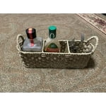 Better Homes & Gardens Beige Oval Rattan Caddy - Walmart.com
