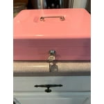 "Geohiaul Pink Cash Box with Money Tray, Key Lock, and Security - 11.80 ...