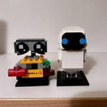 LEGO Disney WALL-E & Eve Brickheadz Set - 100 Year Anniversary Edition ...