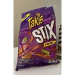 Takis Fuego Stix 4 oz Snack Size Bag, Hot Chili Pepper & Lime Corn ...