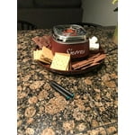 Jet-Puffed Indoor Electric Smores Maker Kit with Trays & Roasting Forks ...
