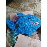 Lala Imports Baby Shark Light Blue Fish Birthday Pinata, 16" x 4 ...