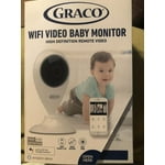 Graco Wifi Baby Monitor With Night Vision, Motion Detection and 2 Way ...