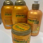 OGX Deeply Restoring + Pracaxi Recovery Oil Anti-Frizz Conditioner with ...