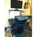 Mobile Computer Tower with Shelf, Multiple Finishes - Walmart.com