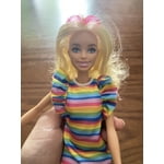 Barbie Doll with Braces and Rainbow Dress, Barbie Fashionistas ...