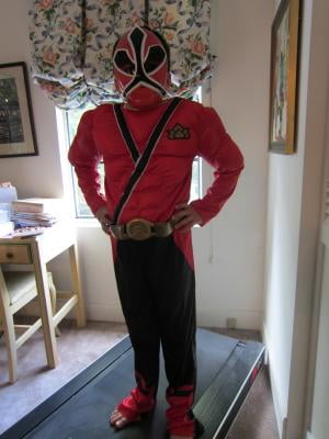 Red Power Ranger Samurai Costume