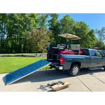 Black Widow Punch Plate Folding ATV Ramp - Walmart.com