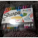Sharpie S-Note Creative Markers, Highlighters, Assorted Colors, Chisel ...