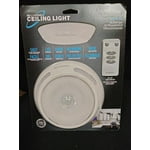 Bell+Howell Cordless LED Ceiling Light with Remote Control, Motion ...