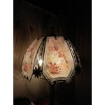 ORE International 23.5" Cats Touch Lamp with 3-Way Control and Brushed ...
