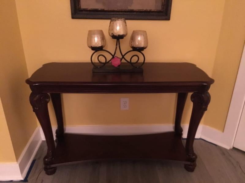 Signature Design By Ashley T519 4 Norcastle Sofa Table Dark Brown ...