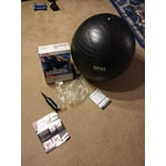SPRI Weighted Stability Exercise Ball, 55cm, Blue - Walmart.com