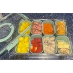 COOK WITH COLOR Snackle Box, 8-Compartment Charcuterie Tray, Organized ...