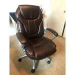True Innovations Bonded Leather Managers Chair, Multiple Colors ...